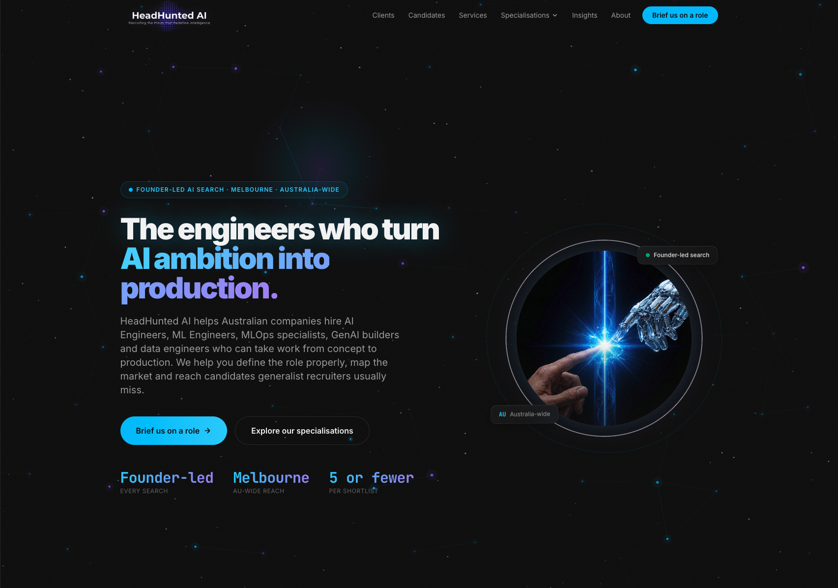 HeadHunted AI | AI, ML & Data Engineering Recruitment Australia